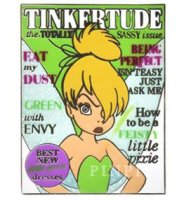 PP100132 - Tinker Bell - Peter Pan - Tinkertude Magazine Cover - PinPics