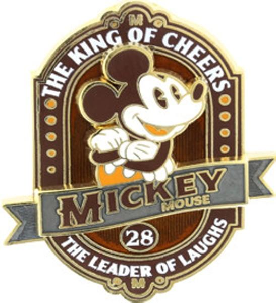 PP102640 - Vintage Series - Mickey Mouse - King of Cheers - PinPics