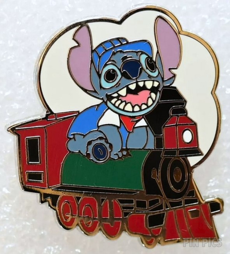 PP103343 - Stitch - Train Engineer - PWP Collection - Locomotive - PinPics