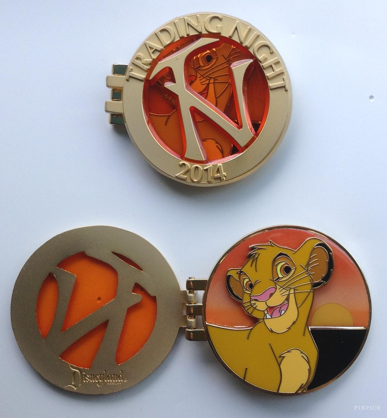 PP103153 - DLR - Disney Pin Trading Night 2014 - Simba - PinPics