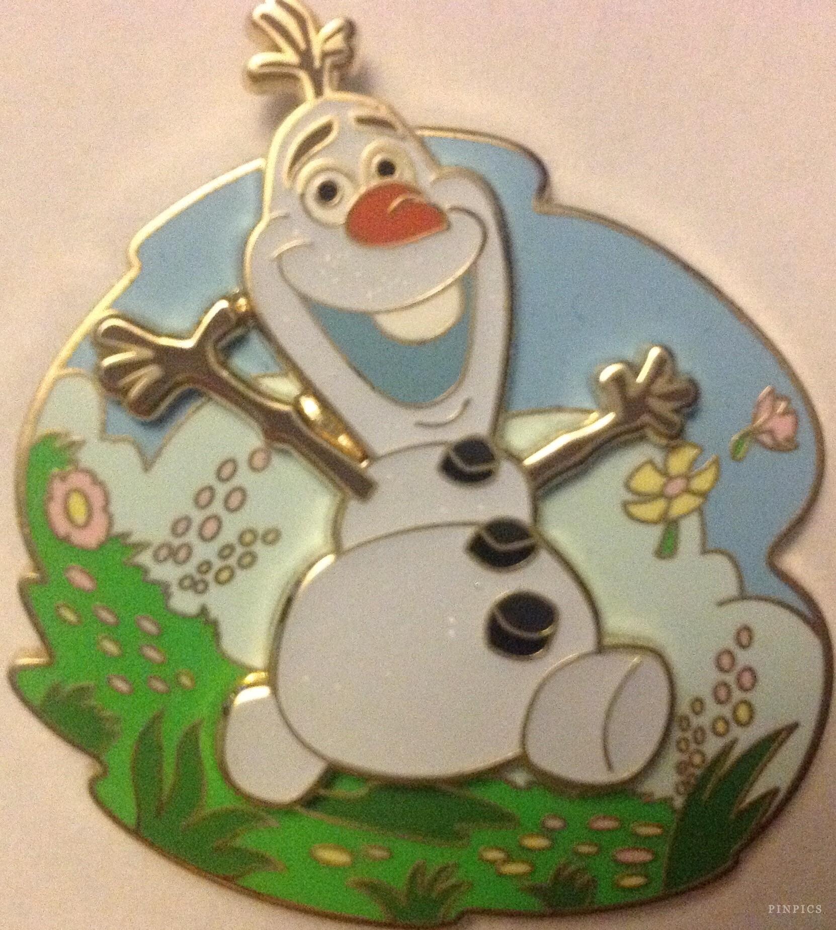 PP107637 - Olaf Pin - DS EU ( Frozen ) - PinPics