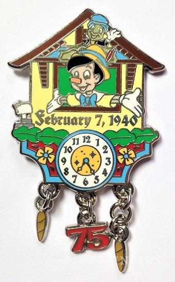 PP108071 - Cast Member- Pinocchio 75th anniversary pin - PinPics