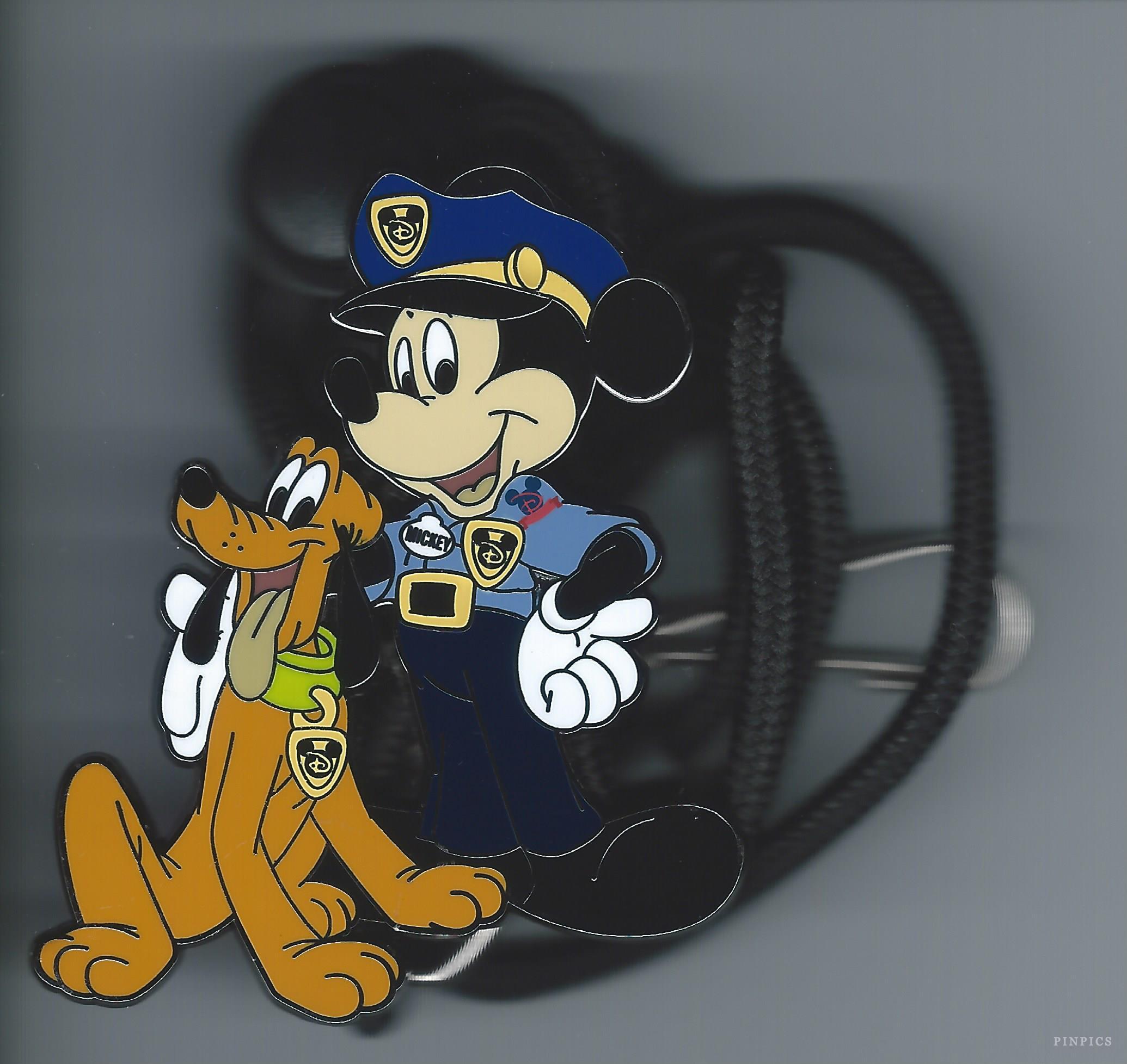 PP109231 - WDW - Mickey/Pluto Security Lanyard - PinPics