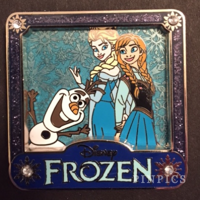 PP109573 - May 2015 Park Pack - Frozen Elsa Anna Olaf - Dark Blue ...