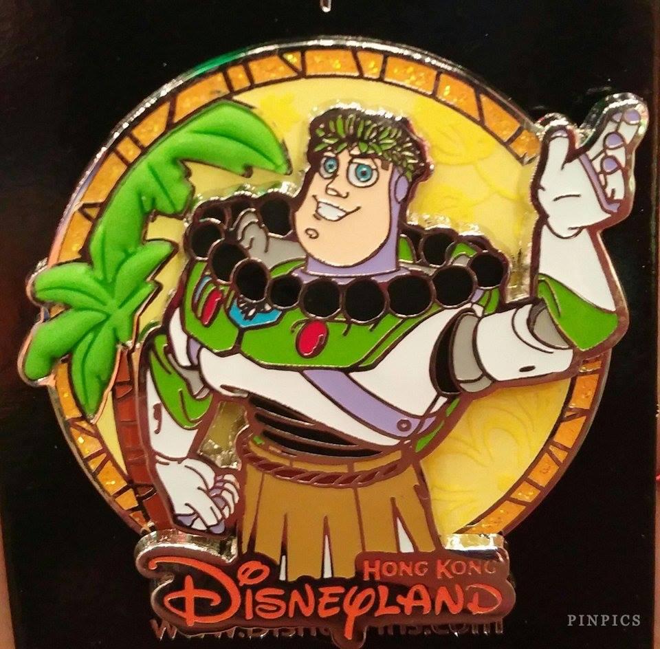 PP110071 - HKDL Toy Story Hawaiian Vacation - Buzz Lightyear - PinPics