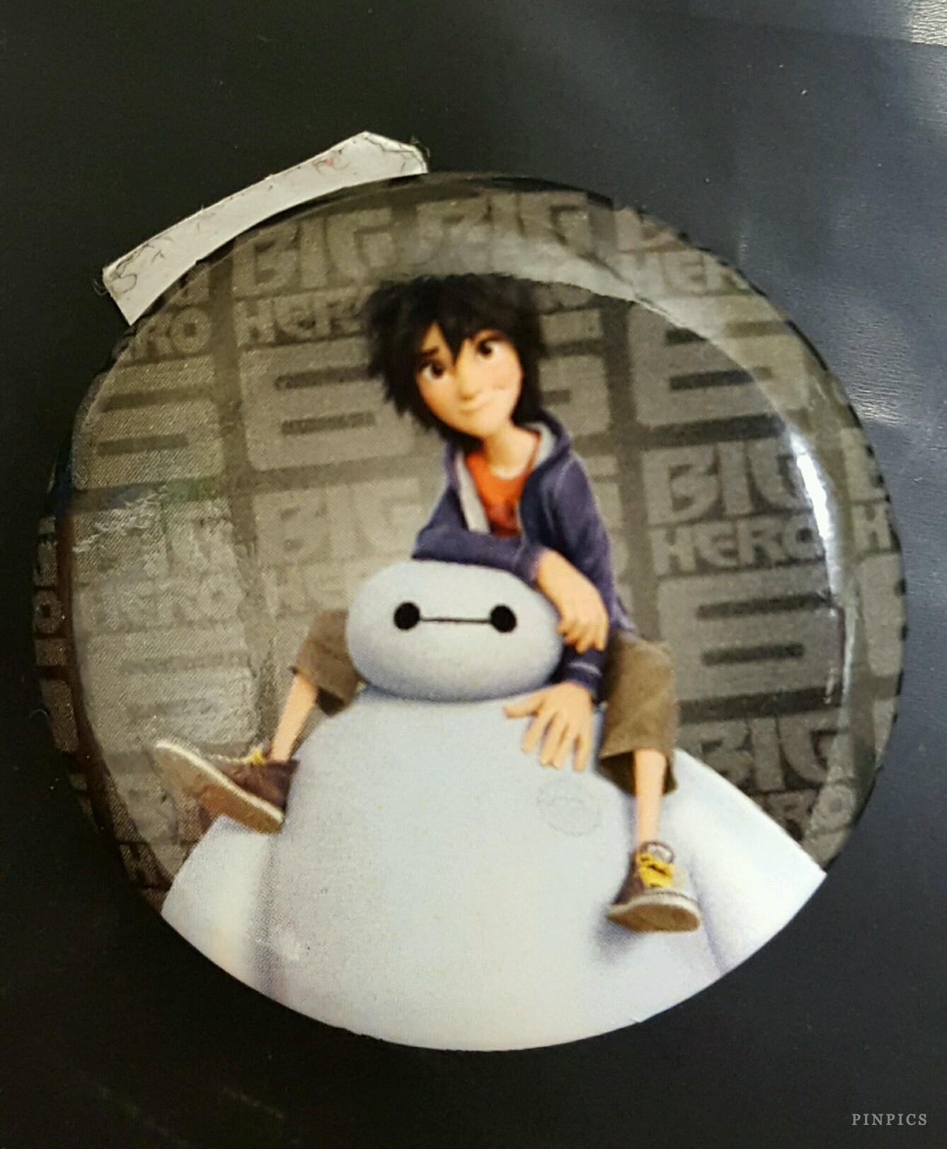 PP110142 - Button - Baymax and Hiro - Big Hero Six - Hot Topic - PinPics