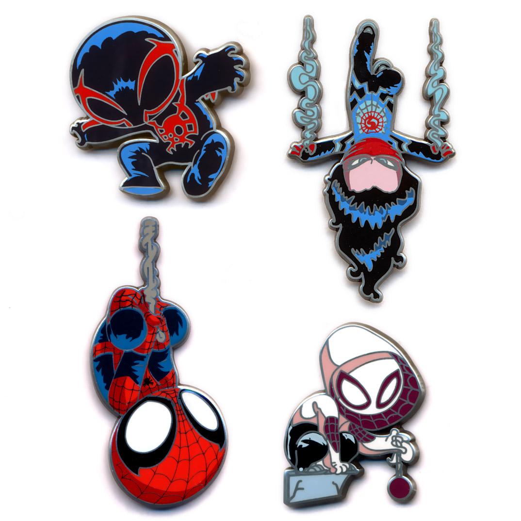 PP109933 - SDCC 2015 Marvel Spider-Man Pin Set - PinPics
