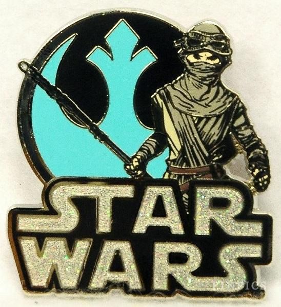 PP111121 - Star Wars: The Force Awakens - Rey - Rebel Alliance - PinPics