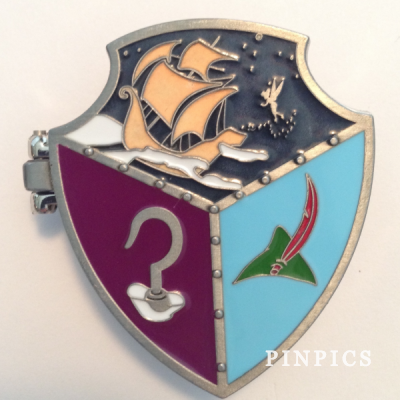 PP111549 - WDW - Peter Pan - Shields of Fantasy - Artist Proof - PinPics