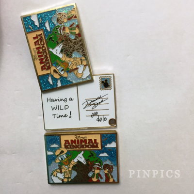 PP111839 - WDW - Donald, Chip and Dale - Animal Kingdom - Postcard ...