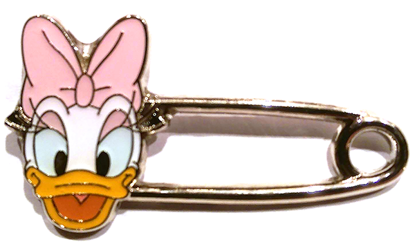 PP113100 - HKDL - Donald & Daisy Safety Pin set - Daisy Only - PinPics