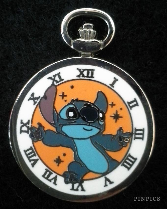 PP113075 - PWP Pocket Watch Pin Set - Stitch - PinPics