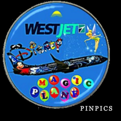 PP116207 - Westjet Magic Plane - PinPics