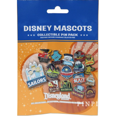 PP115924 - DLR - Disney Mascots Mystery Pin Pack - PinPics