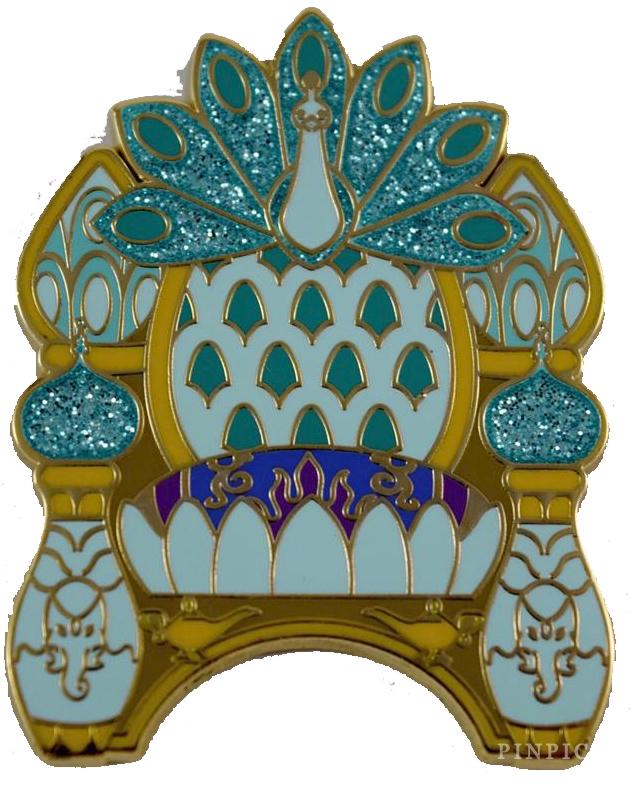 PP116956 - Jasmine Throne - Disney Princess Royal Hall - Mystery - PinPics