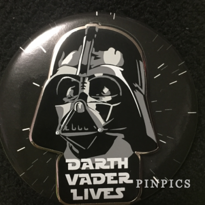 PP121425 - Button - Pin - Darth Vader Lives - Star Wars 40th - PinPics