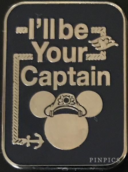 PP123624 - DCL - I'll be Your Captain/First Mate (2 Pin Set) - Mickey ...