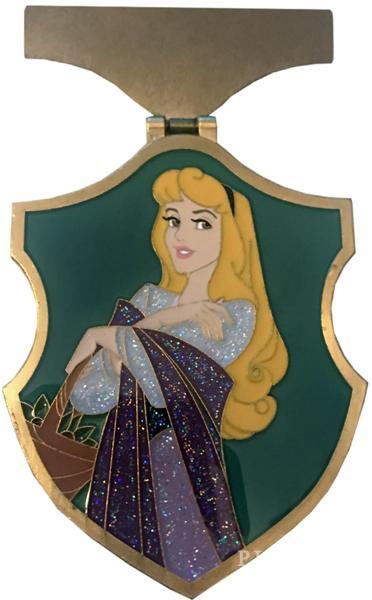 PP123668 - WDI - Sleeping Beauty - Hinged Princess Crest - PinPics
