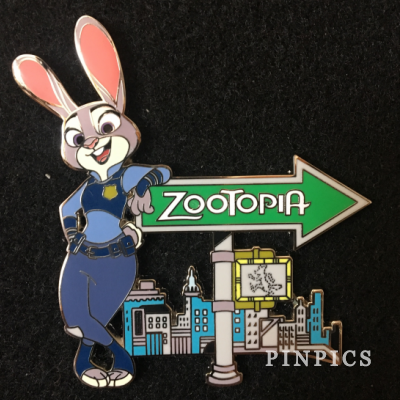 PP124100 - DSSH - Judy Hopps - Zootopia - Sign Post - PinPics