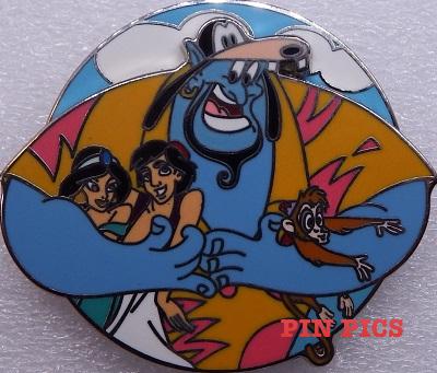 PP124996 - Aladdin 25th Anniversary Collection - Genie Hug - PinPics