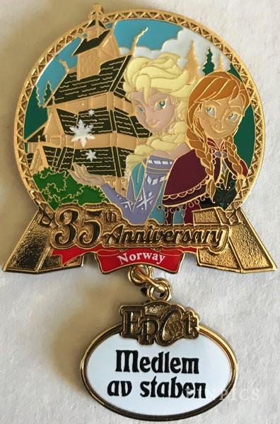 PP125511 - WDW - Cast Exclusive - EPCOT 35th Anniversary Norway - PinPics