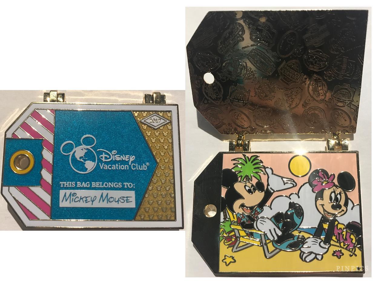 PP125421 - DVC - 2017 Luggage Tag Collection #3 - Teal - PinPics