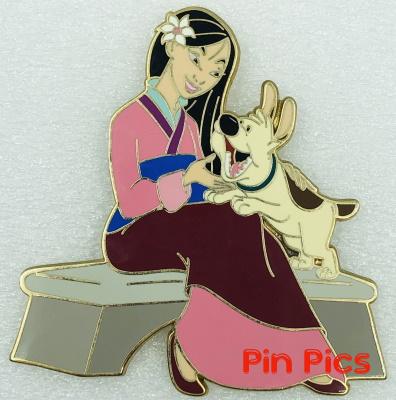PP125559 - WDI - Mulan and Little Brother - Heroines and Dogs - PinPics