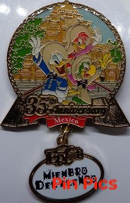 PP126255 - WDW - Cast Exclusive - EPCOT 35th Anniversary Mexico - PinPics