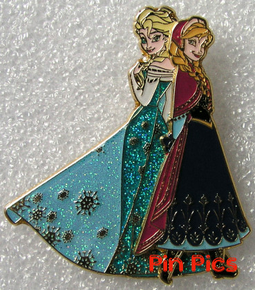 PP126878 - SDR - Elsa and Anna - Frozen pin set - Shanghai Post Office ...