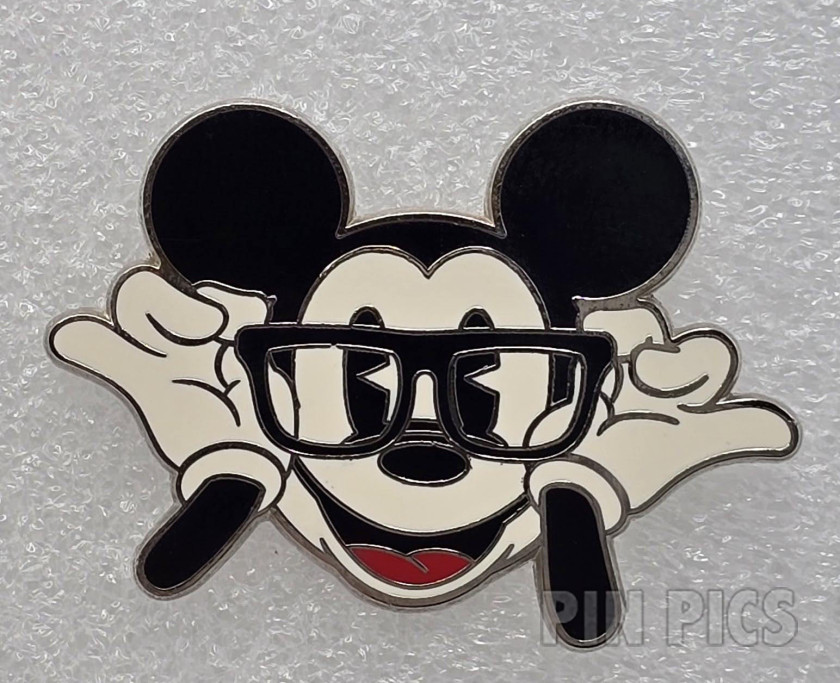 PP127345 - Nerd Mickey Wearing Glasses - PinPics