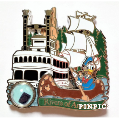 PP128260 - DLR - Donald Canoe - Rivers of America - Piece of Disney ...