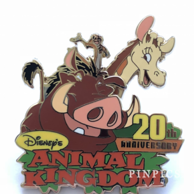 PP128765 - WDW - Timon, Pumbaa, Giraffe - Animal Kingdom 20th ...