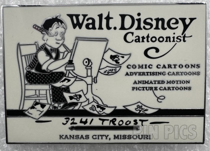 PP129663 - WDW - Walt Disney - Cartoonist - Animation Celebration 2018 ...