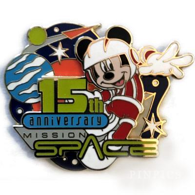 PP130047 - WDW - Cast Exclusive - Mission Space 15th Anniversary - PinPics
