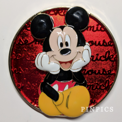 PP130307 - DSSH - Mickey Mouse - Cursive Cutie - D23 - PinPics