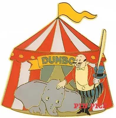 PP144498 - JDS - Dumbo & Ringmaster - Circus Tent - 80th Anniversary ...