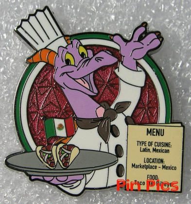 PP145427 - WDW - Mexico - Chef Figment - EPCOT Food & Wine 2021 - PinPics