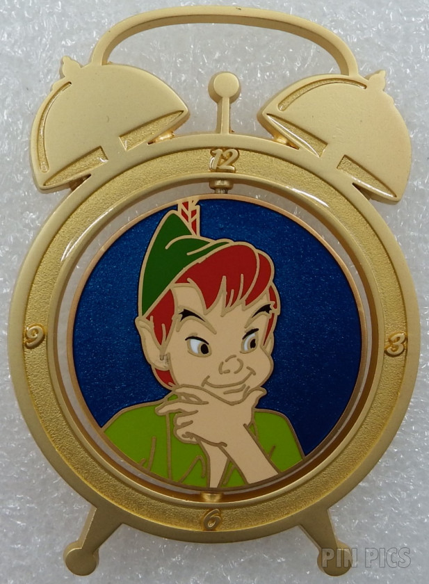 PP146291 - DEC - Peter Pan and Captain Hook - Clock - Good Versus Evil ...