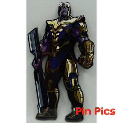 PP148011 - FiGPin - Thanos - Marvel - With Weapon - PinPics
