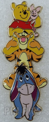PP150858 - DSSH - Piglet, Pooh, Tigger and Eeyore - Film Stack - D23 Expo 2022 - PinPics