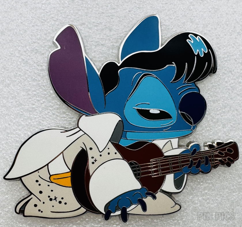 PP153653 - DLP - Elvis Stitch - Pin Trading Time - Jumbo - PinPics