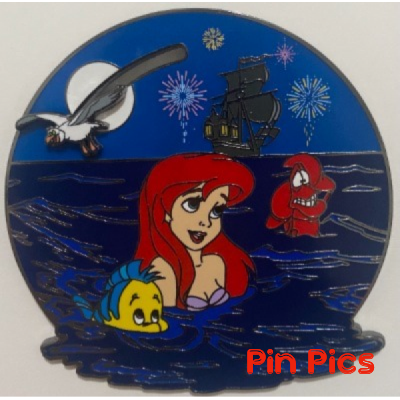 PP153605 - Loungefly - Ariel Fireworks - Jumbo - Little Mermaid - PinPics
