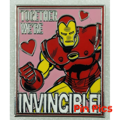 PP153884 - Iron Man - Together We're Invincible - Valentines Assemble - Marvel - Mystery - PinPics
