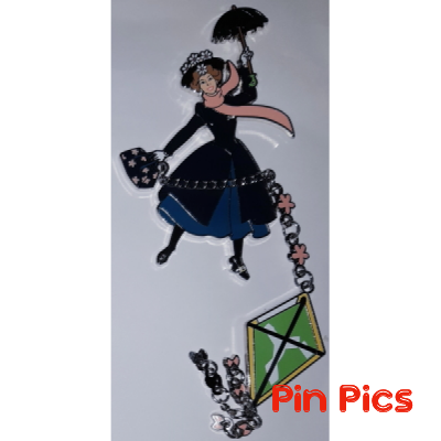 PP153766 - DLP - Mary Poppins - Flying A Kite - PinPics