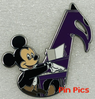 PP155344 - Mickey - Music Notes - Mystery - PinPics
