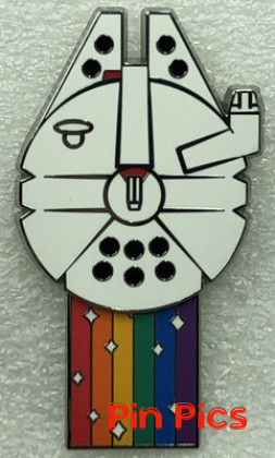 PP155727 - Millennium Falcon - Rainbow - Star Wars - PinPics