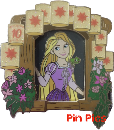 PP155788 - DSSH - Rapunzel and Pascal - Window - Tangled - PinPics