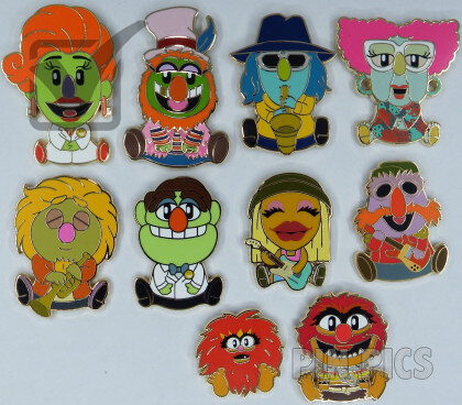 PP156196 - D23 – Muppets Mayhem Adorbs – Mystery Set - PinPics