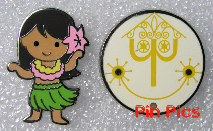 PP156778 - DL - Hula Dancer and Clock Face - It's a Small World ...