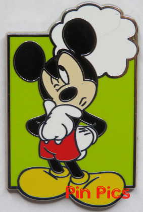 PP157039 - Mickey Mouse - Thinking - Expressions Starter - PinPics